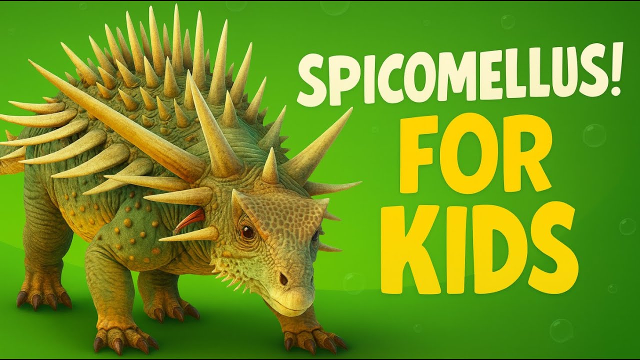 Dinosaurs For Kids: Spicomellus – The Spikiest Dinosaur Ever! - YouTube
