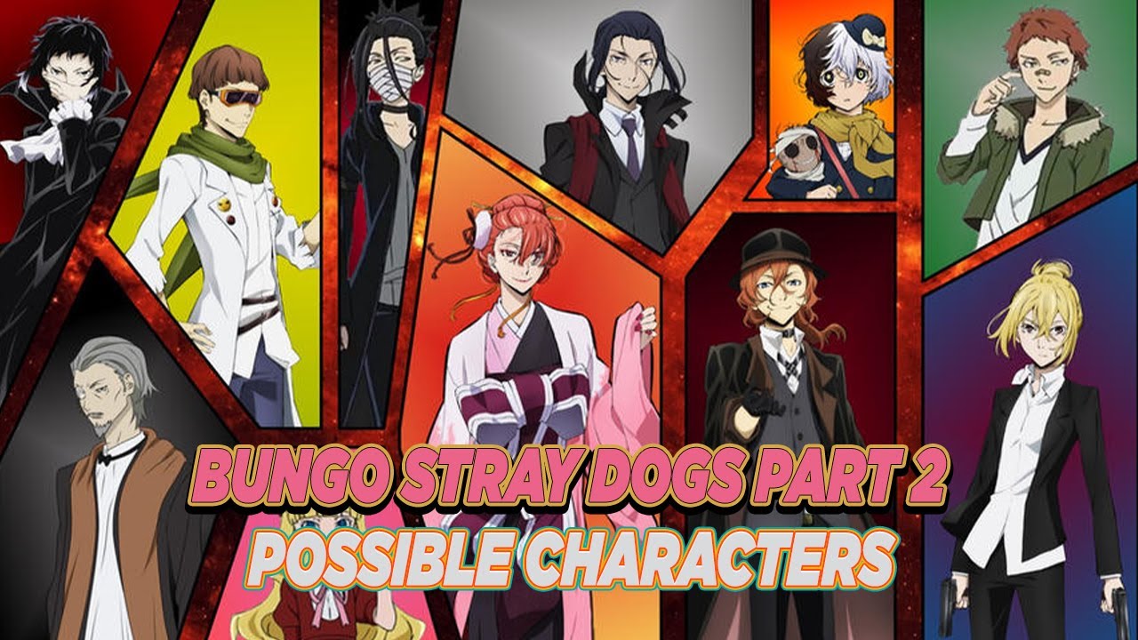 Bungo Stray Dogs Crossover part 2 Possible Characters [SPOILERS] l Identity v - YouTube