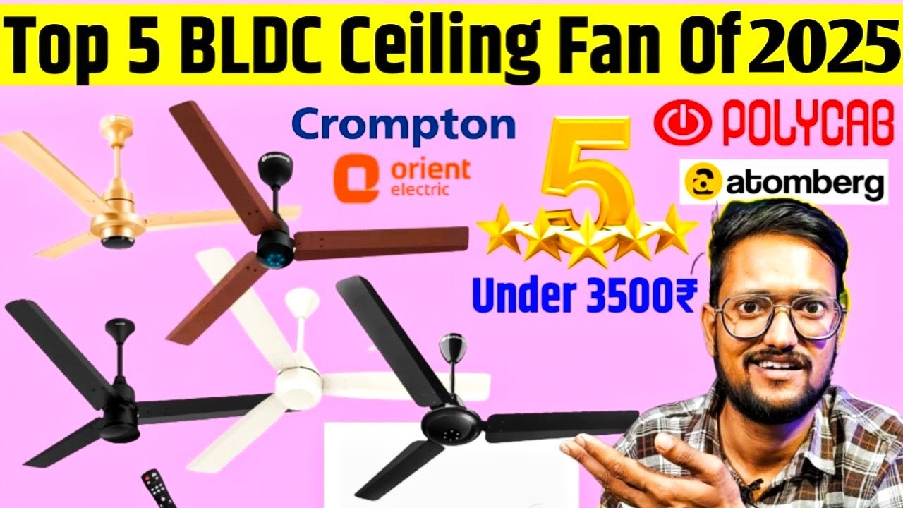 Best BLDC Ceiling Fan 2025 | Best BLDC Ceiling Fan Under 3500 |Best ...
