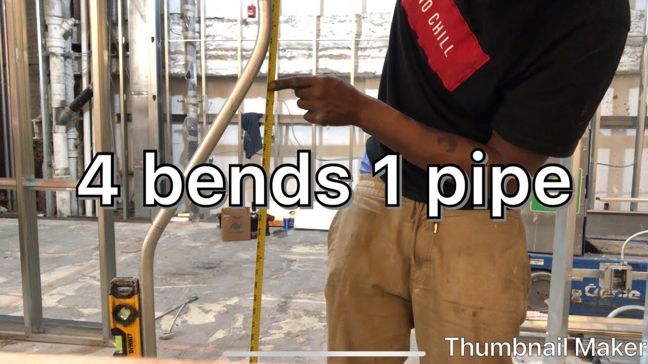How to do several bends w/ one single EMT pipe plus get Offset formula (QUICKTIPS) - YouTube