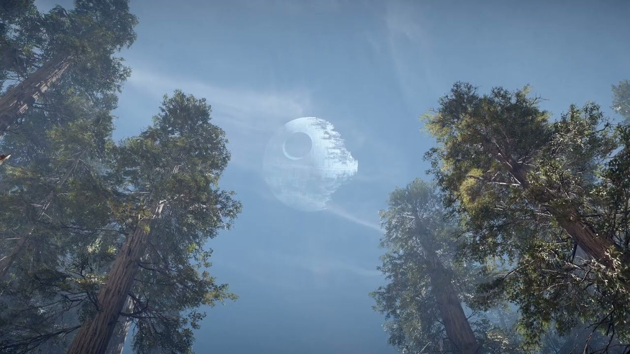 Endor Ambience, DS-2 Shield Generator Remains (Star Wars Battlefront 2 ...