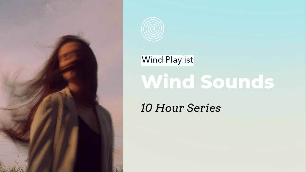 Gentle Wind Sounds | For Sleep and Stress Relief | Nature White Noise ...