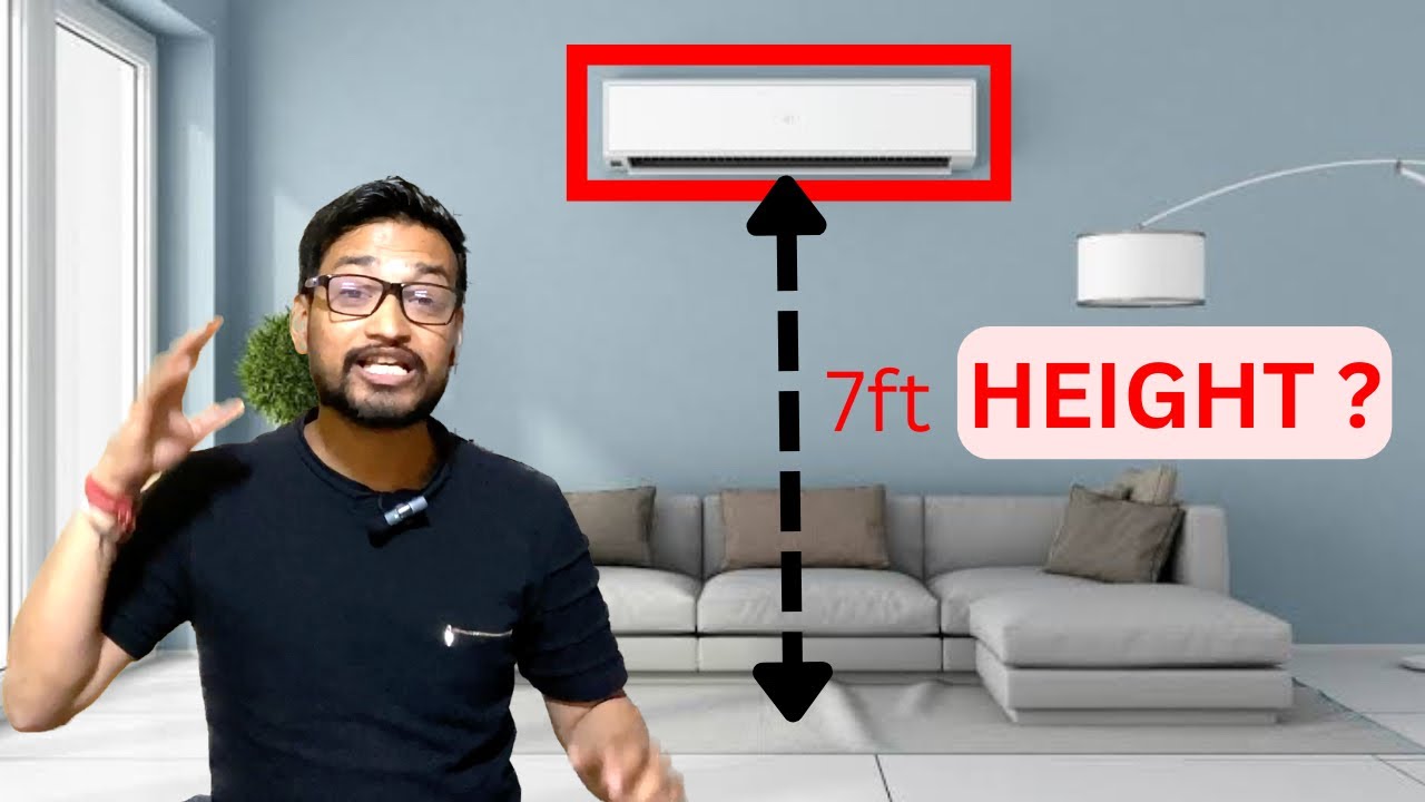 AC kitni height pr lagaye | Best location for air conditioner in your ...