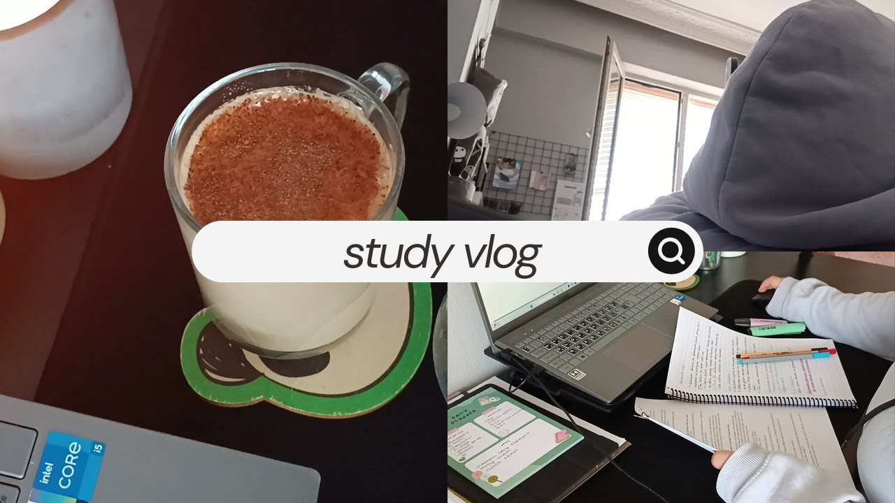 Study vlog #1 - YouTube