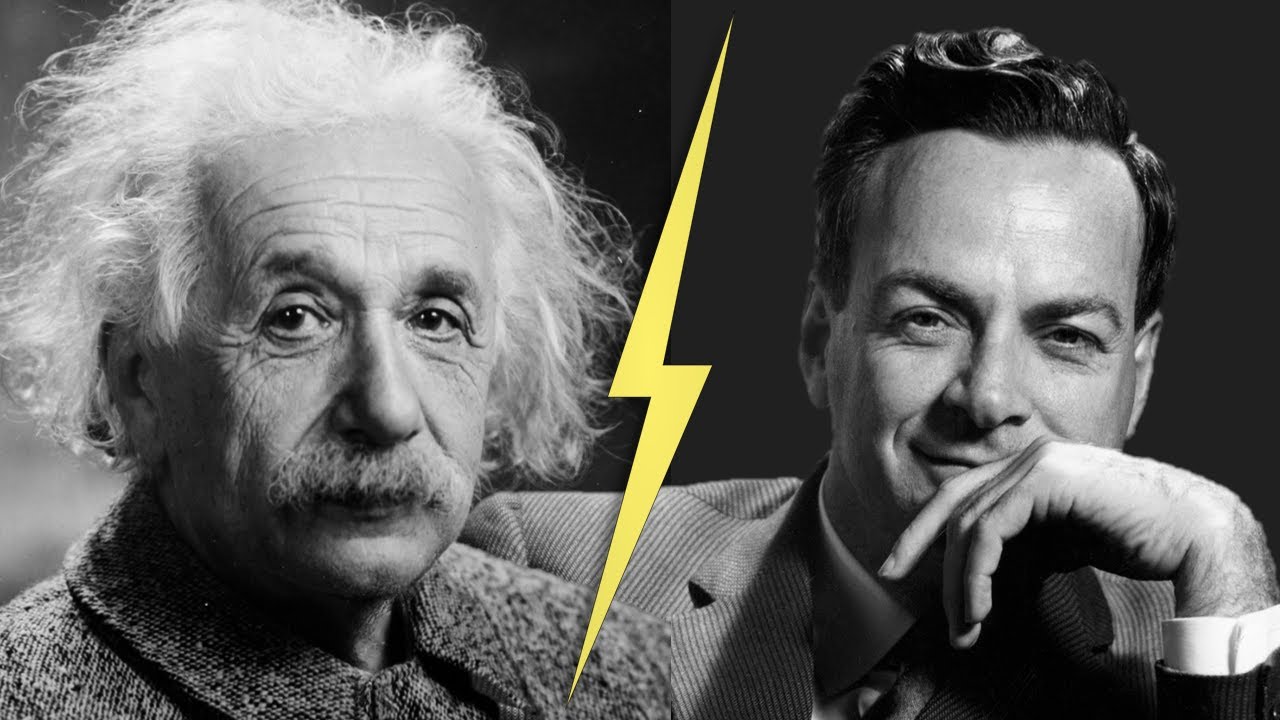 Albert Einstein VS Richard Feynman - YouTube
