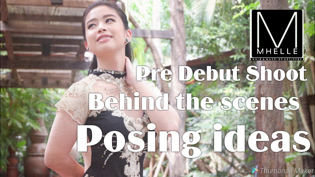 How to pose for your pre debut shoot - YouTube