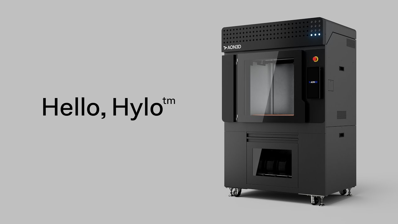 AON3D Hylo™ High Temperature 3D Printer Launch Event - YouTube