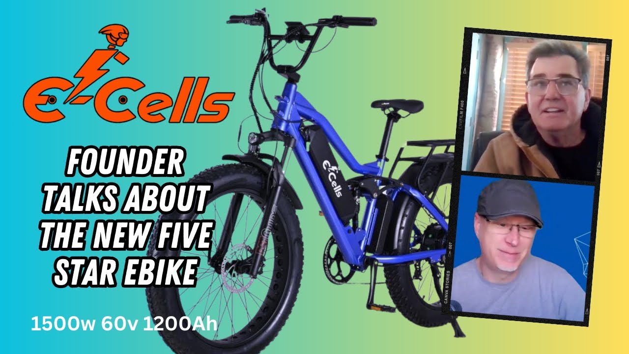 ECELLS founder talks Five Star E-bike | Exclusive Interview! - YouTube