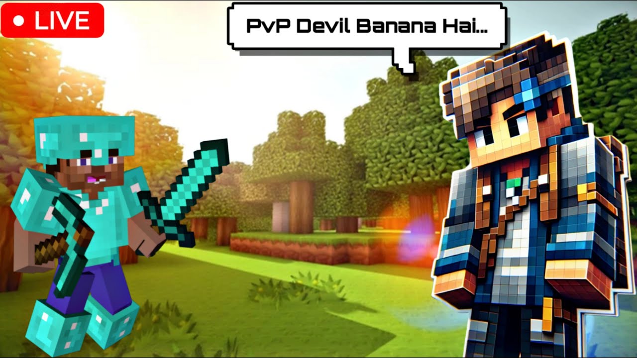 I join this Minecreaft SMP | Fire MC | PVP Prepration - YouTube