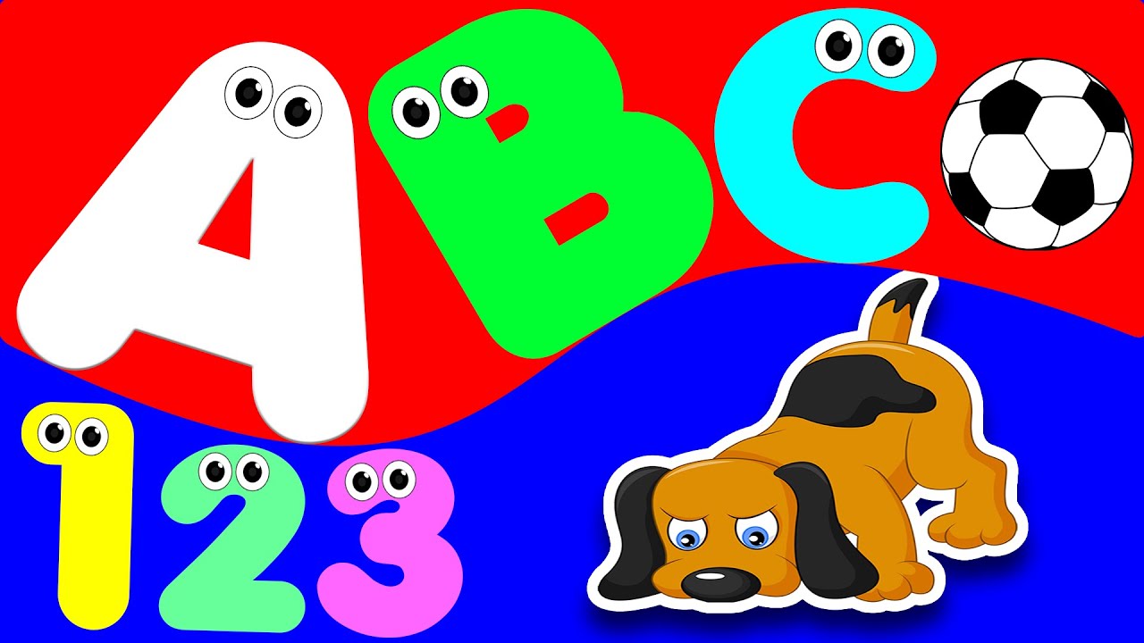 ABC And 123 Learning For 4 Year Olds | ABC Phonics Song For Toddlers ...