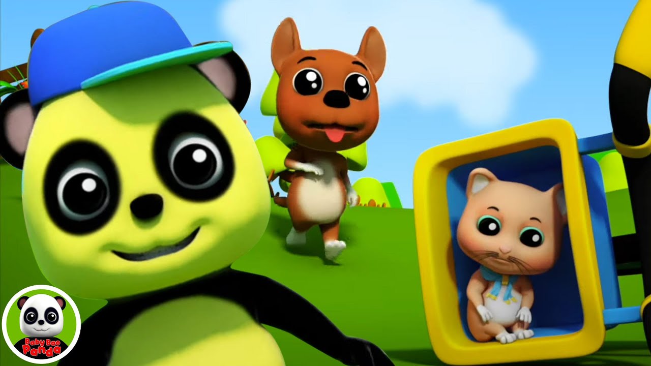 Rig A Jig Jig Color Panda, Nursery Rhymes & Cartoon Videos for Children ...