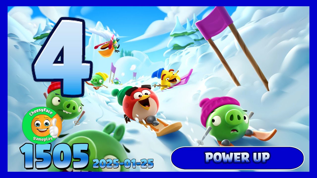 Level 4 - HOW TO GET the HIGHEST SCORE POWER-UP in Angry Birds Friends ...
