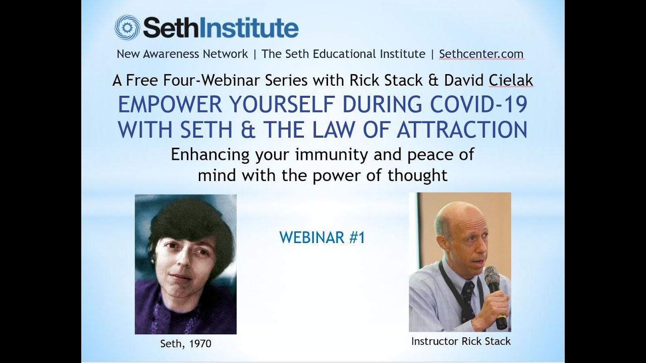 Seth and Jane Roberts on Epidemics and Pandemics with presenter Rick Stack - YouTube