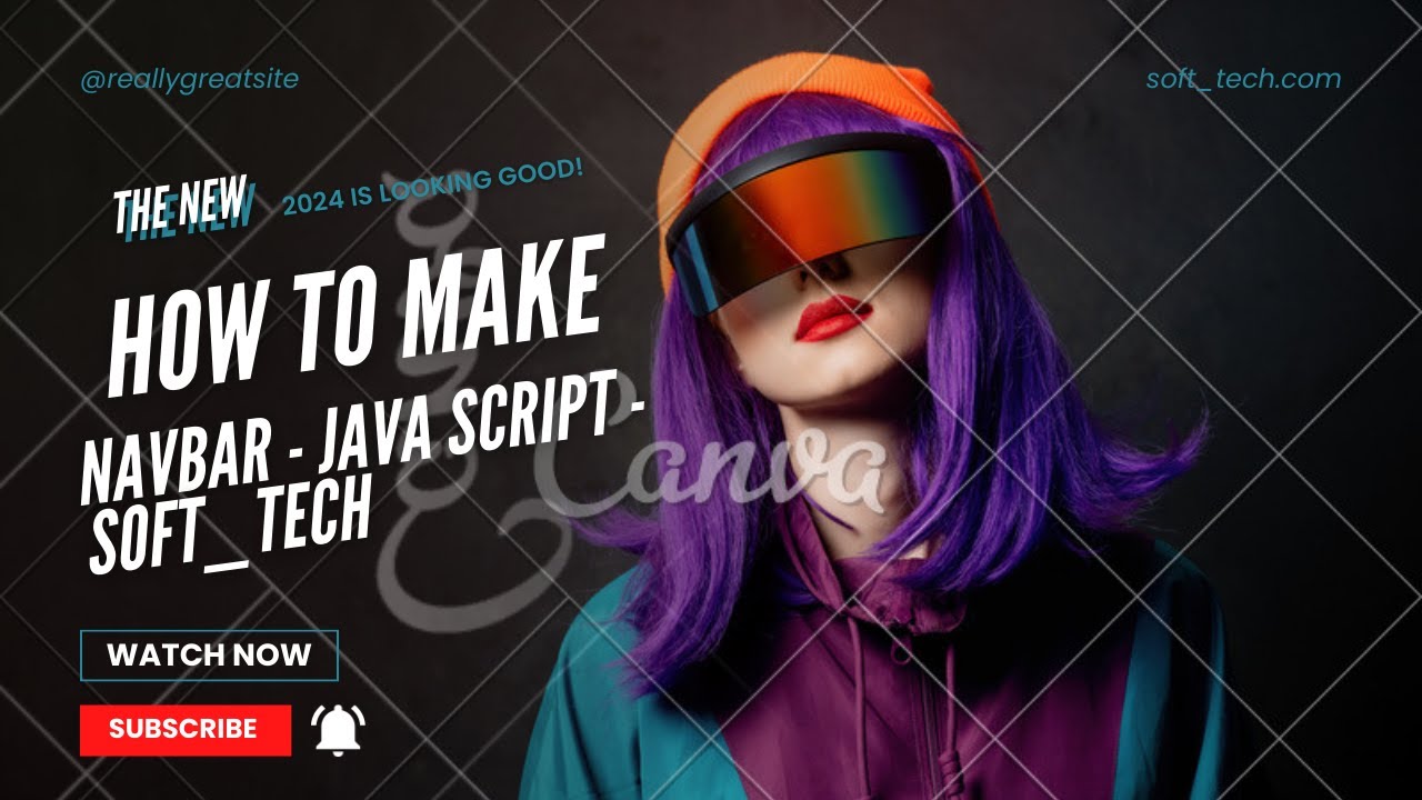How To Create A New Nav Bar Use For Java Script Css Html Youtube 6991