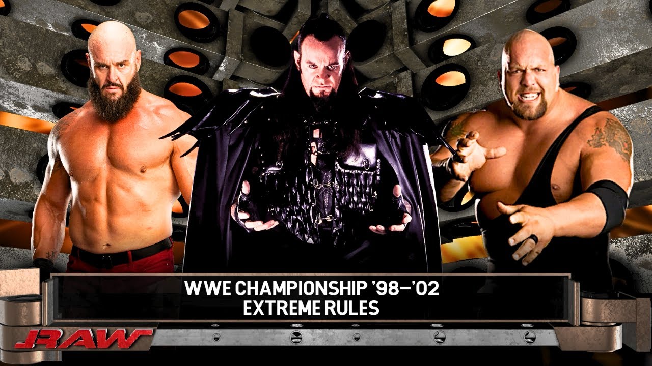 WWE 2K23 Braun Strowmen Undertaker Big Show | WWE Title Extreme Rules ...