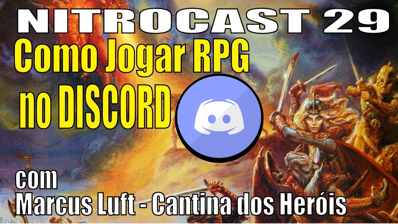 Como Jogar RPG no DISCORD | Bate-papo com Marcus Luft - Cantina de ...