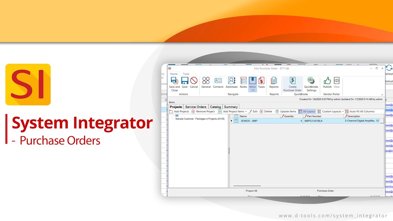 System Integrator - Purchase Orders - YouTube