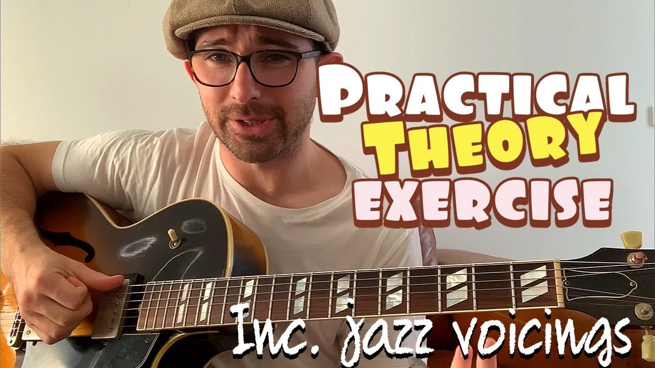 Guitar Theory Exercise - All Chords Modes and Arpeggios for basic Jazz ...