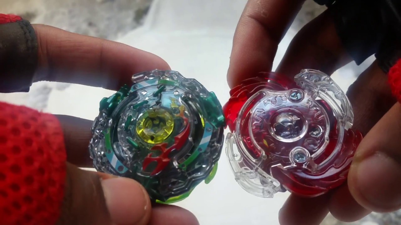 BEYBLADE BURST ICE STADIUM BATTLE! GUARDIAN KERBEUS VS FANG FENRIR ...