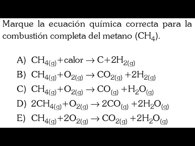 Ecuacin De Reaccin De Combustin Todo Lo Que Necesitas Saber