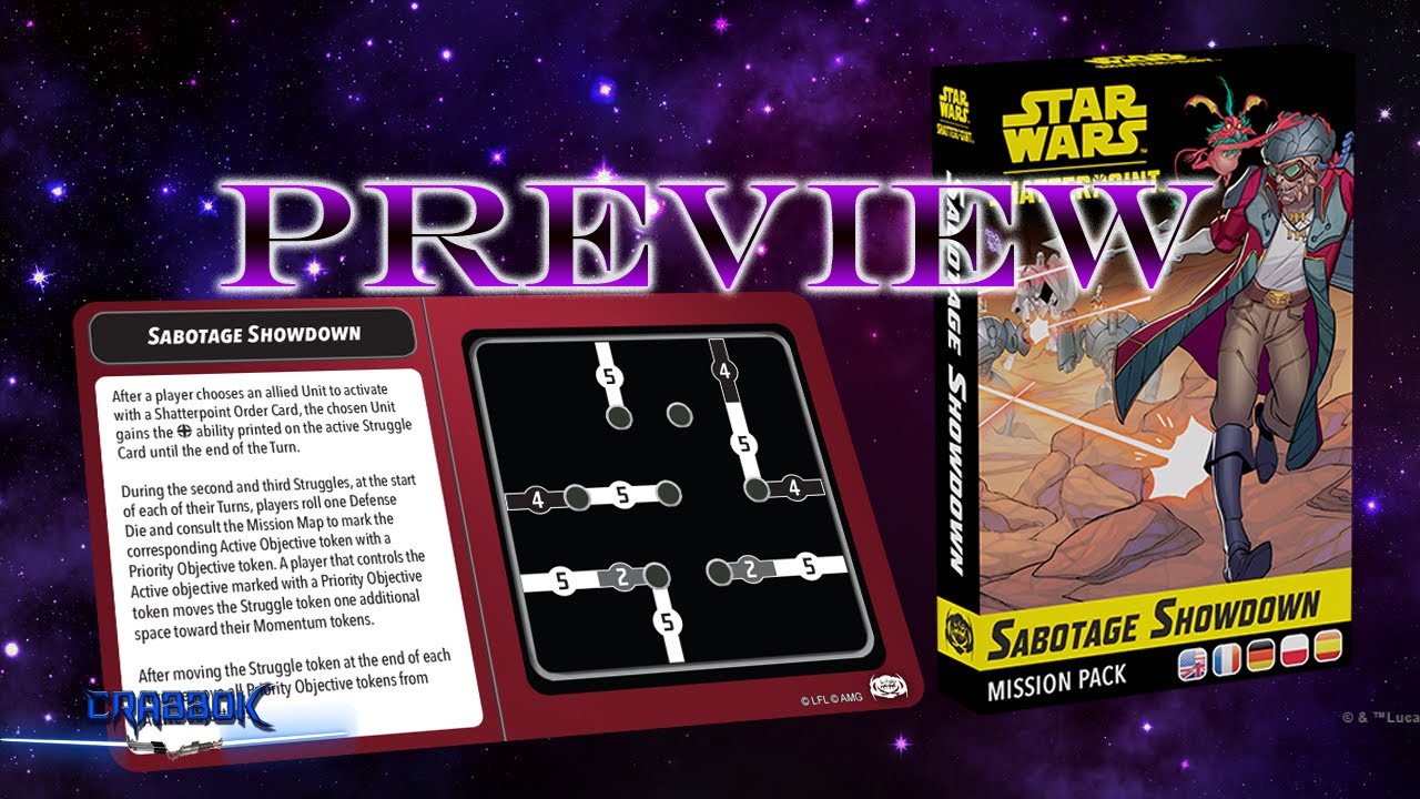 New Mission Pack! Sabotage Showdown - Star Wars Shatterpoint! - YouTube