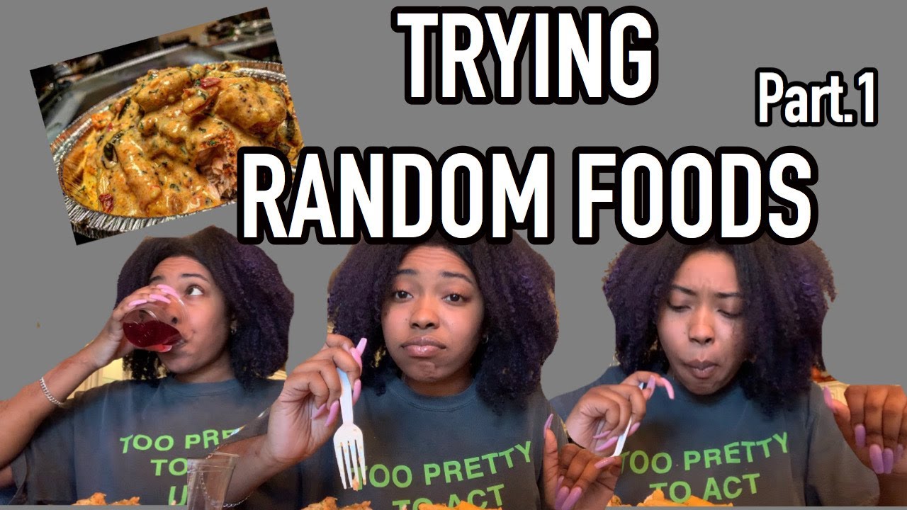 TRYING RANDOM FOOD PT.1 (BEST FOOD IN HOUSTON!!!!) - YouTube