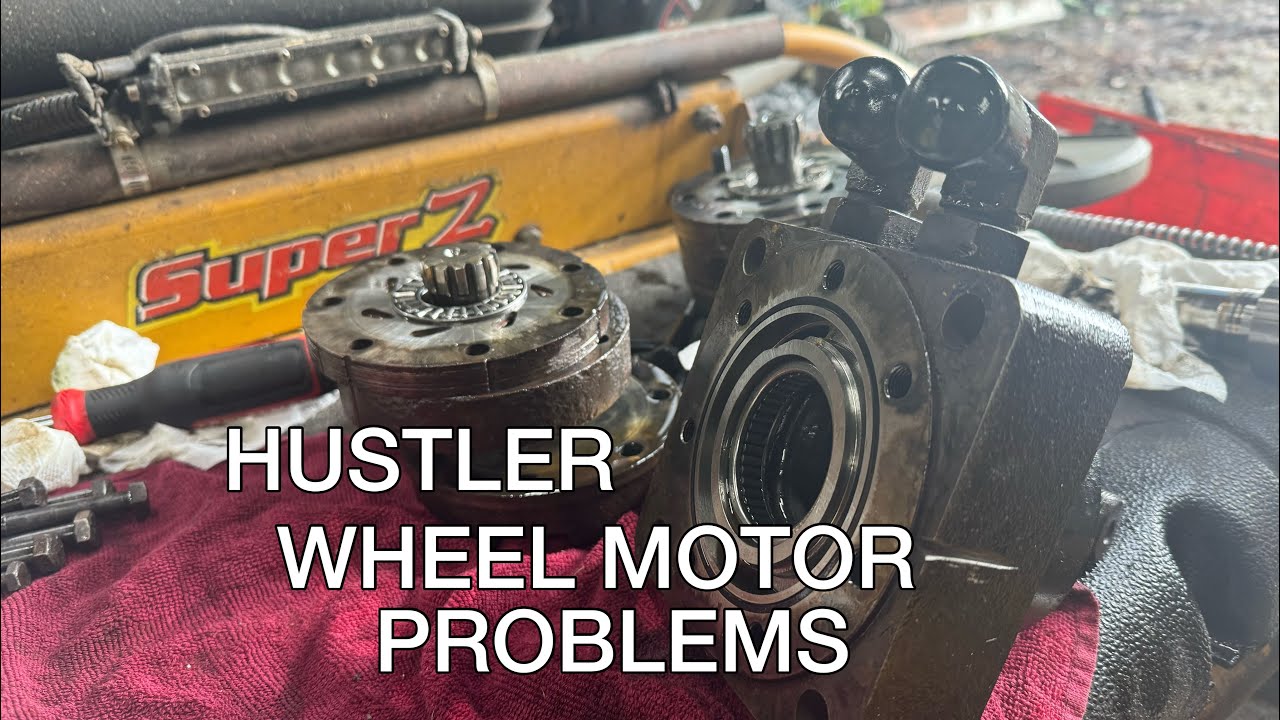 Hustler super Z wheel motor problem - YouTube