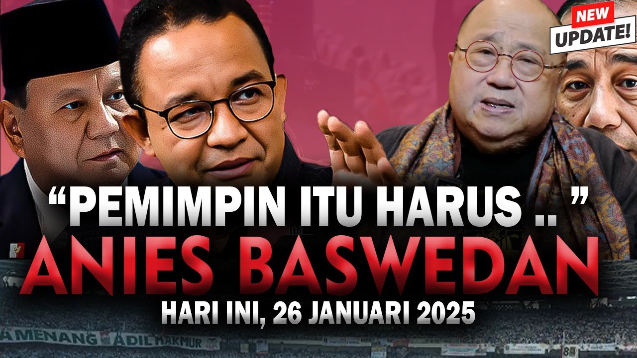 🔴PRABOWO WAJIB LIHAT, ANIES BERI SOLUSI BUAT MEMAJUKAN NEGERI INI ...