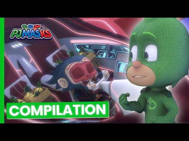 Monkey Goo Wreaks Havoc! | PJ Masks - Videos For Kids
