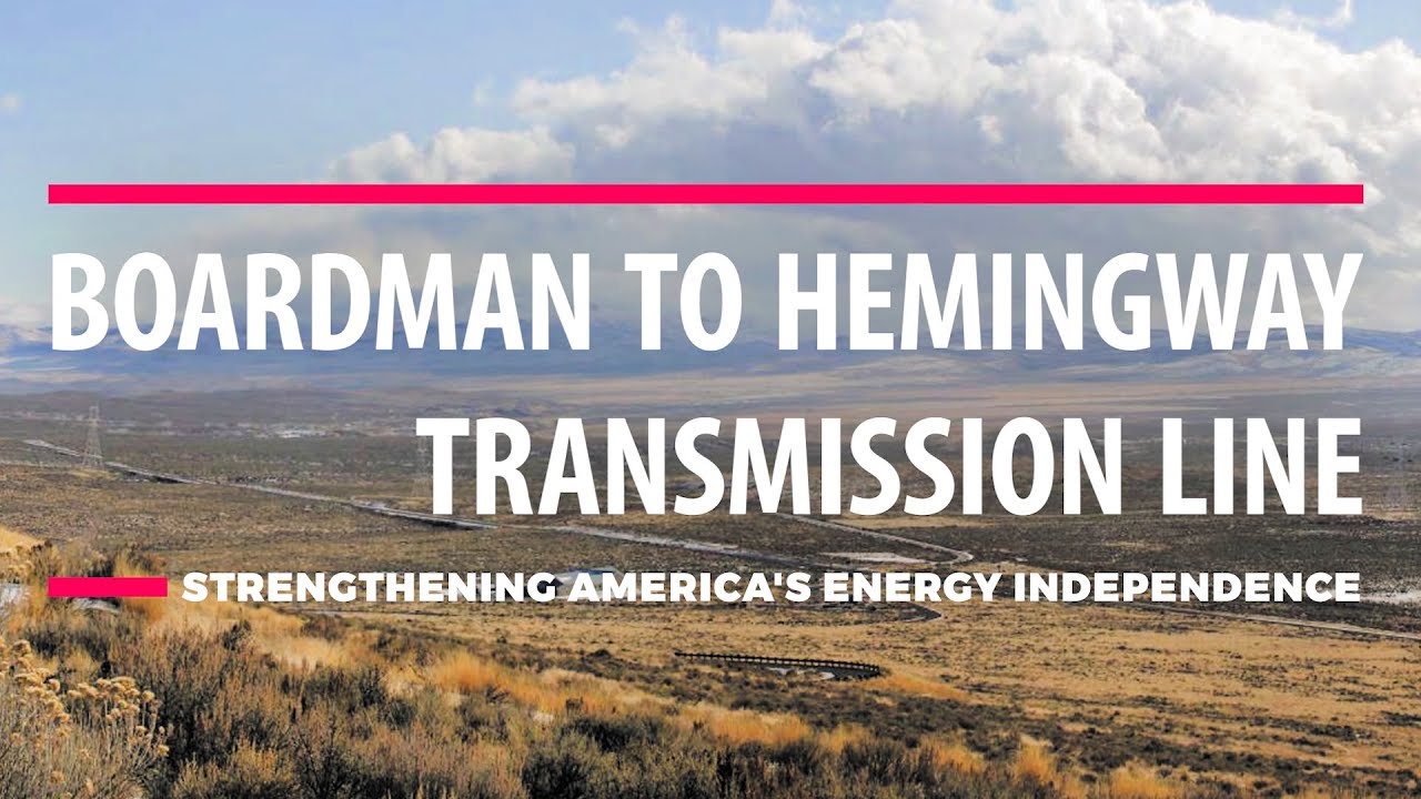 Boardman to Hemingway Transmission Line Explained - YouTube