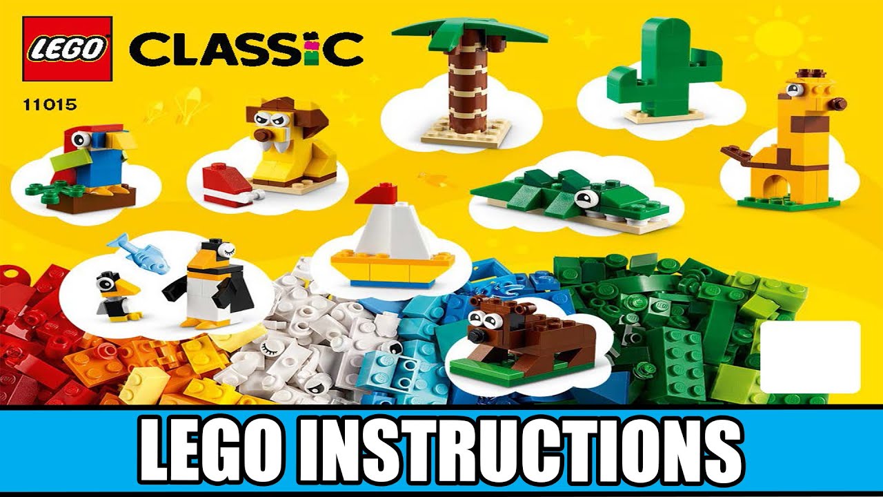 LEGO Instructions | Classic | 11015 | Around the World (Book 1) - YouTube