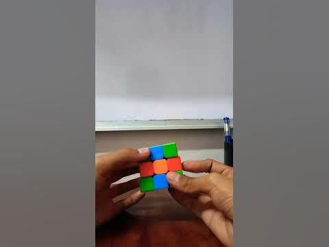 How to make plus pattern in 3x3 cube......#cube #satisfying #trending #pattern #30sec #3x3 ...