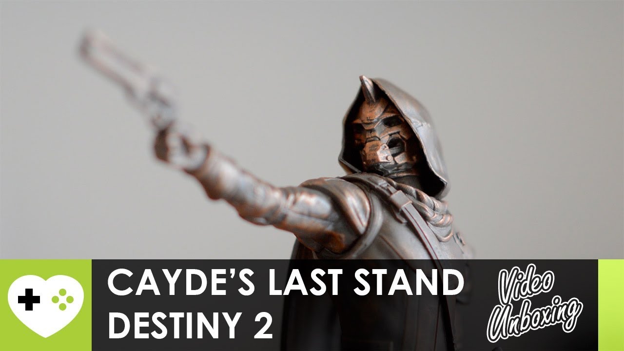 Destiny 2 - Cayde's Last Stand | Unboxing Statuetta - YouTube