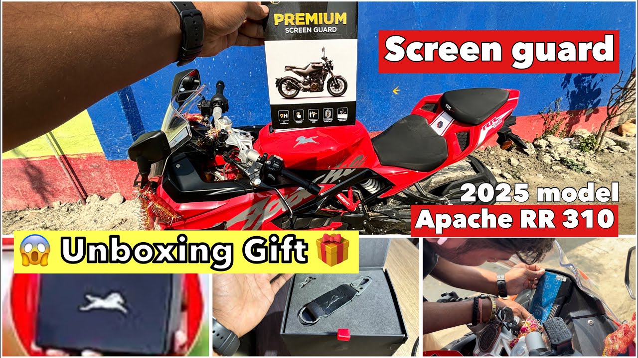 Speedometer Premium Glass protection || 2025 Tvs Apache RR 310 ...