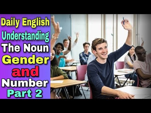 Daily English | Understanding The Noun Gender and Number | 100% Result ...