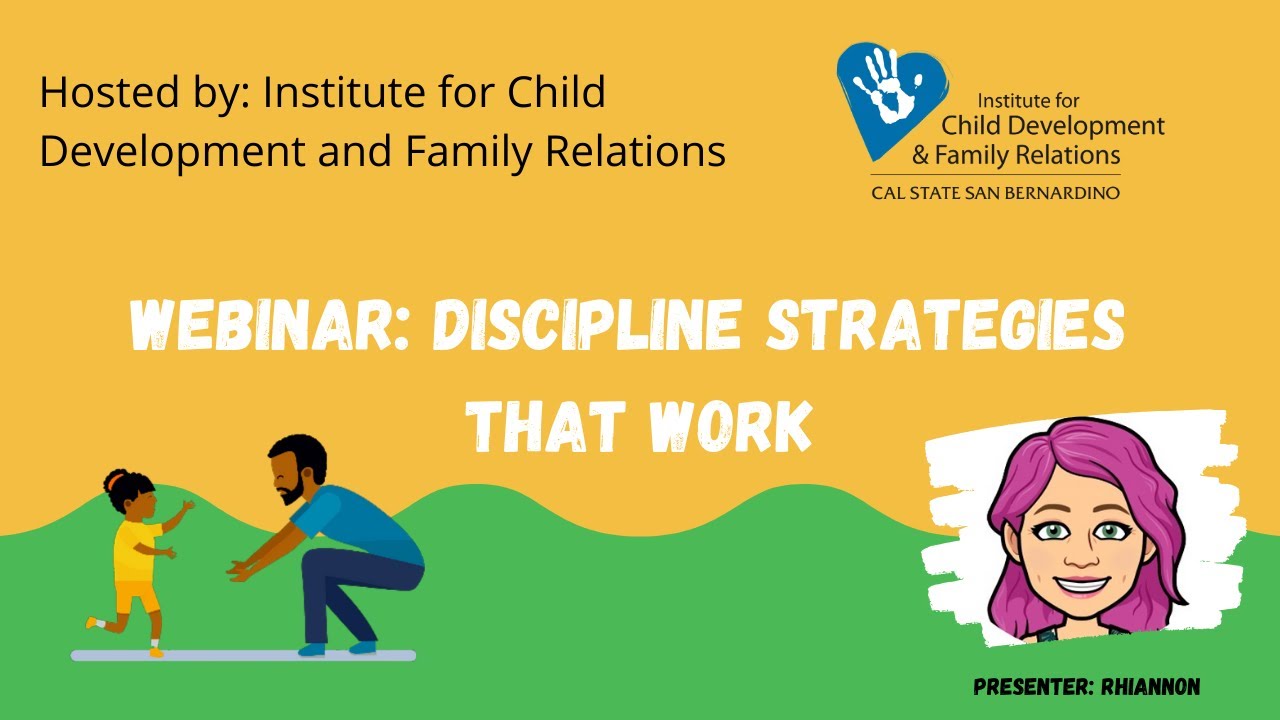 Discipline Strategies that Work Webinar - YouTube