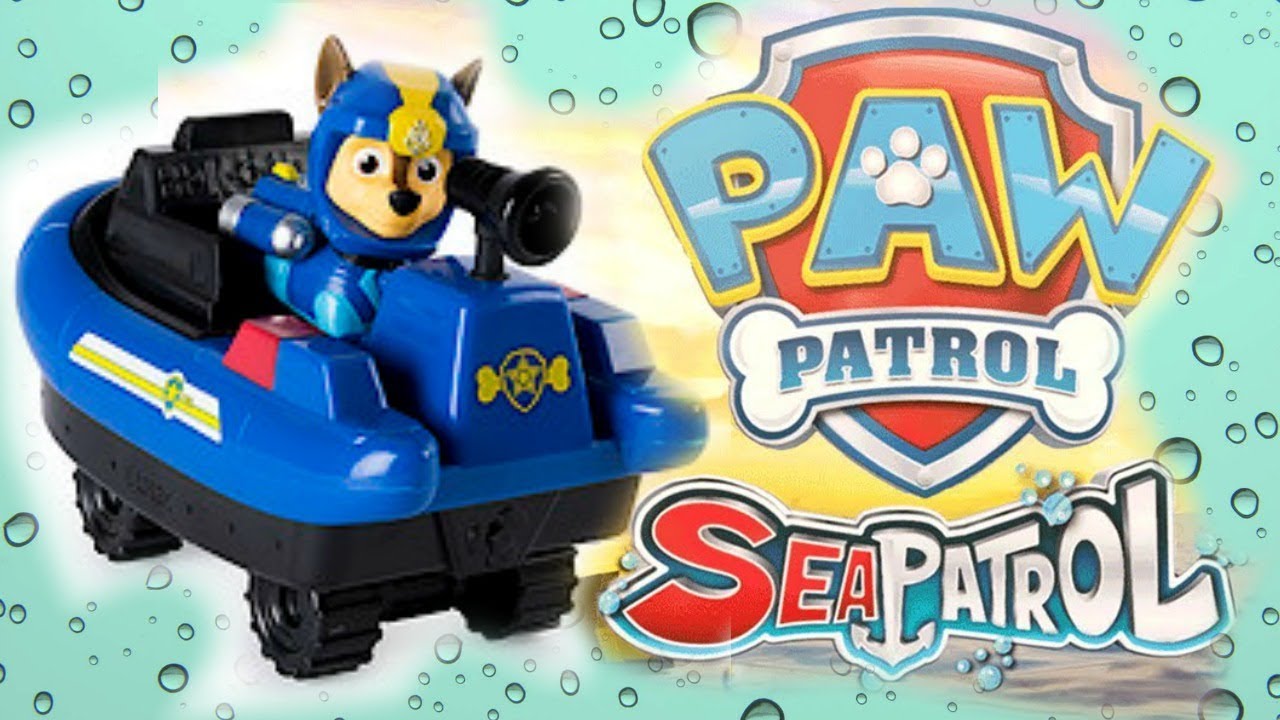 Paw Patrol Chase - Sea Patrol Vehicle with Megaphone | Toys Galaxy ...