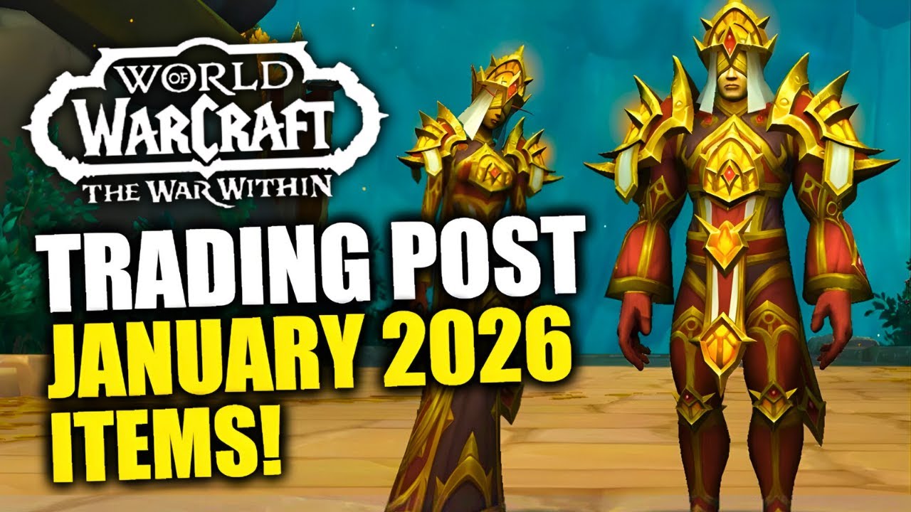 New Trading Post Items For January 2026 - Save or Spend?! WoW The War ...