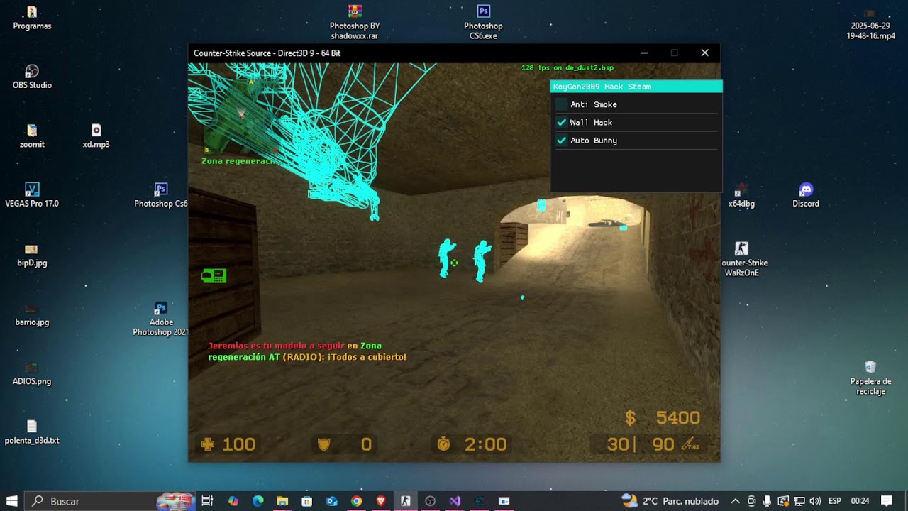 TEST CSS STEAM CHEAT V2 - YouTube