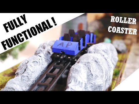 Cannon Shot | launched Shuttle Roller Coaster| working miniature Theme ...