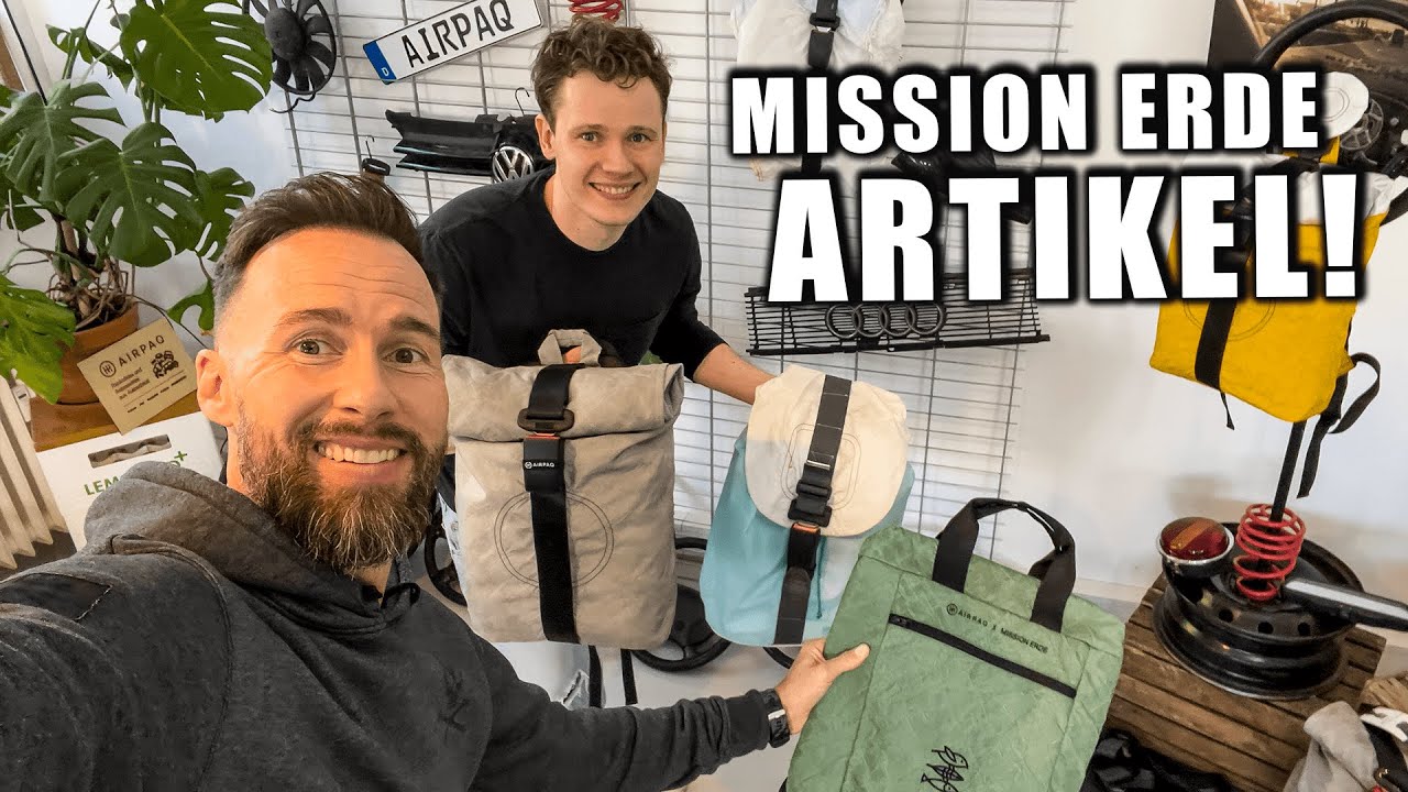 Exklusiv: HIER produzieren wir für den Mission Erde-Shop! | Robert Marc ...