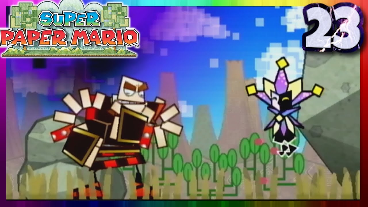 Super Paper Mario | Chapter 5-2: Pixls, Tablets, and Crag [23] - YouTube