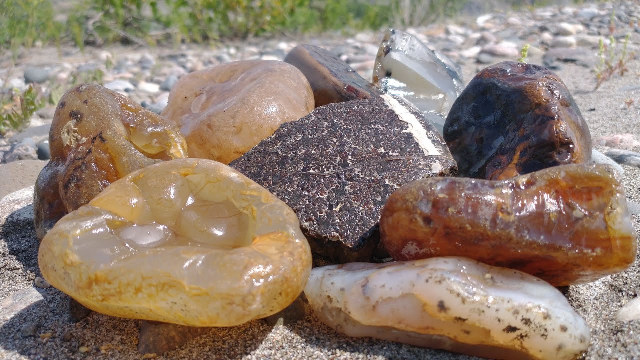 Rockhounding A New River!! Yellowstone River Gravel Renewed For A New ...