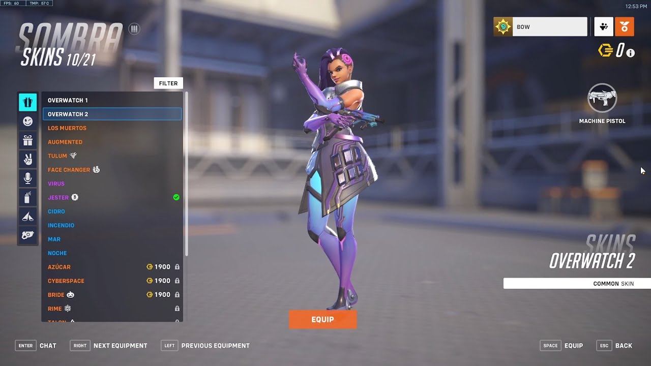 Sombra Overwatch 2 Skin (Official) - YouTube