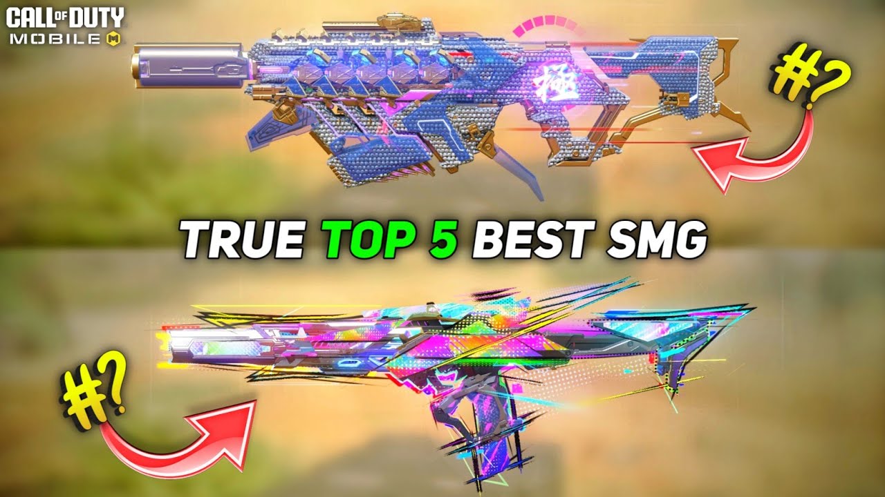 True Top 5 best SMG in Cod Mobile Season 2 (2025) #codm - YouTube