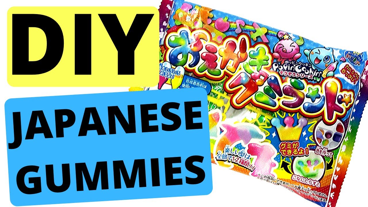 Japanese DIY Candy Making Kit Popin Cookin - YouTube