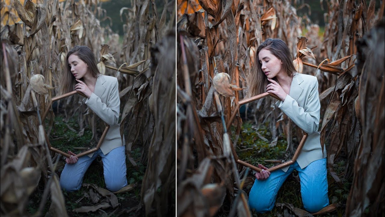 moody dramatic lightroom mobile photo editing - YouTube