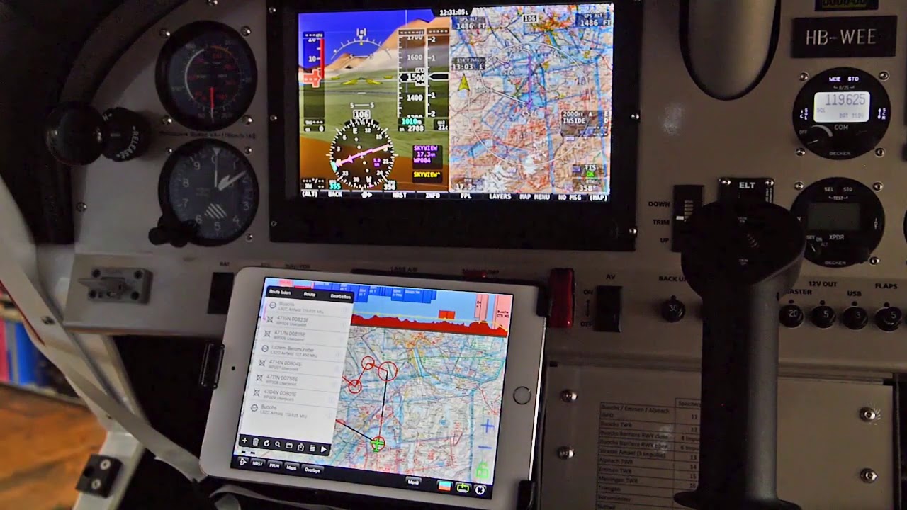 DYNON SkyView - send FPL to DYNON - YouTube