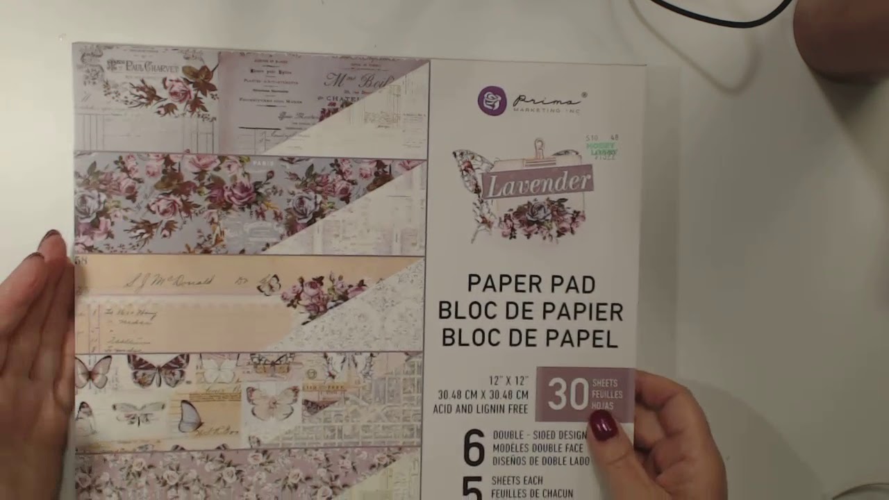 New Prima Paper pads at Hobby Lobby. Oh my Gosh - YouTube