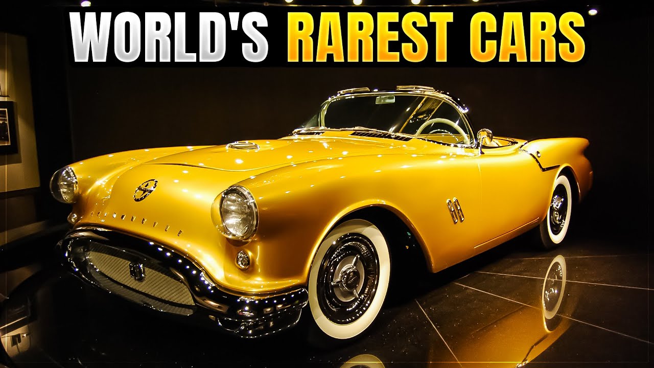 MOST rarest cars EVER build in history!! Worth over $70 MILLION!! - YouTube